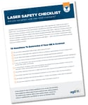 Medical Laser Safety Program Checklist - Is Your OR covered?