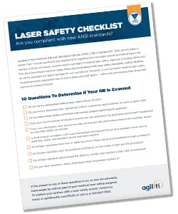 Medical Laser Safety Program Checklist - Is Your OR covered?