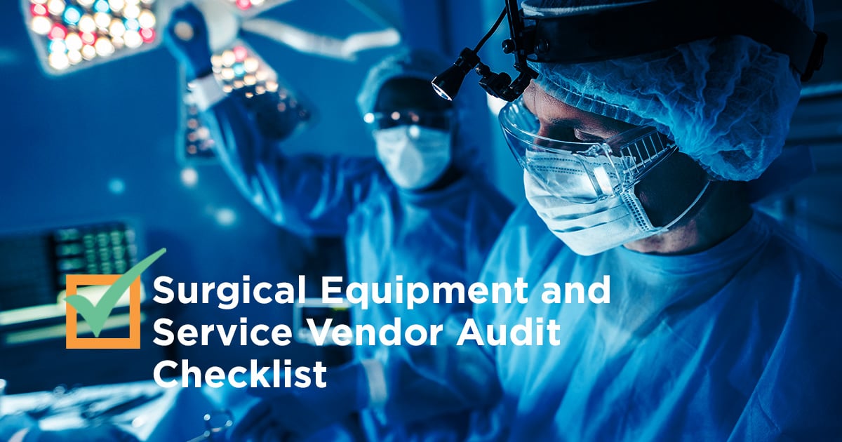Surgical Vendor Checklist: 8 Key Questions to Ask | Agiliti